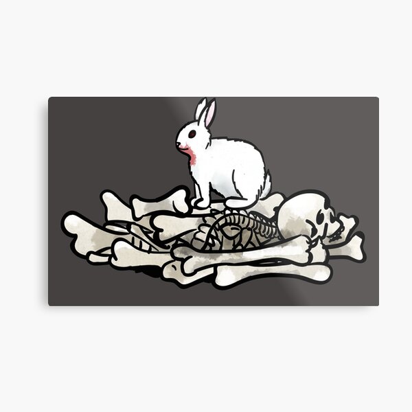 "Monty Python Killer Rabbit" Metal Print for Sale by Kalepanic | Redbubble