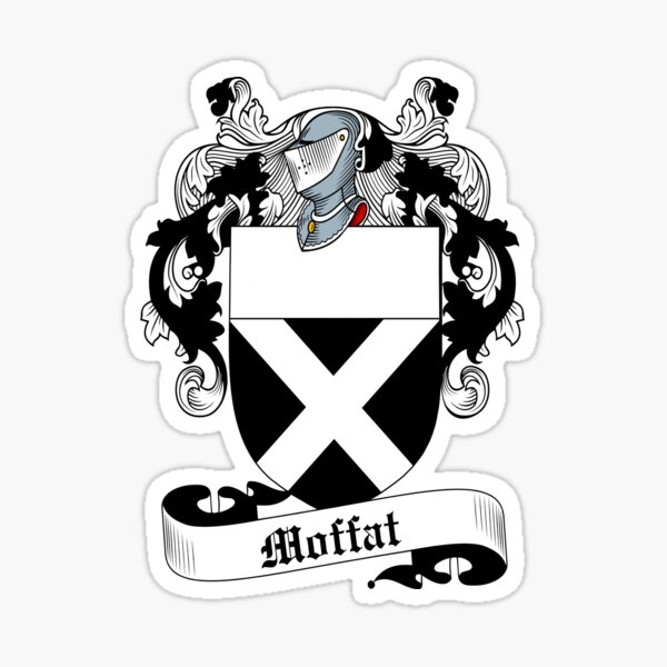 "Moffat" Sticker by HaroldHeraldry | Redbubble