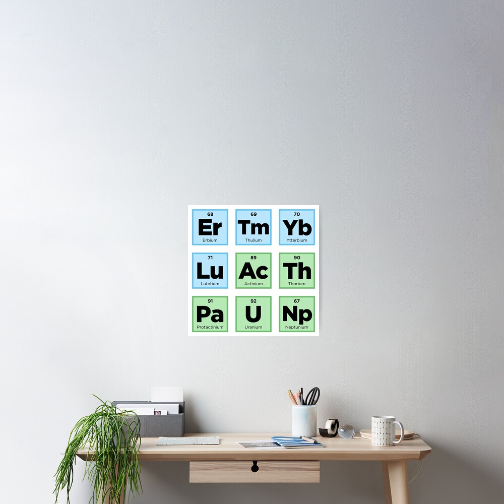 "Periodic Table of Elements Letters Spell Words Science Pack Set 12 ...