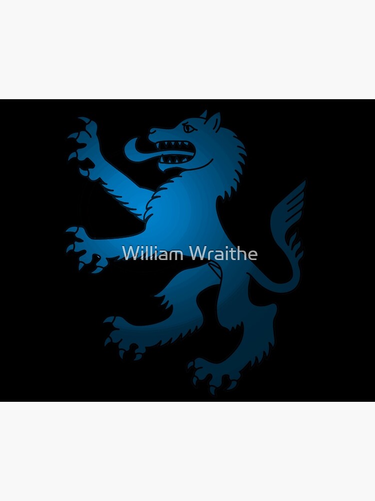 Póster «Royal Werewolf Blue Clan Symbol» de wraithe76 | Redbubble