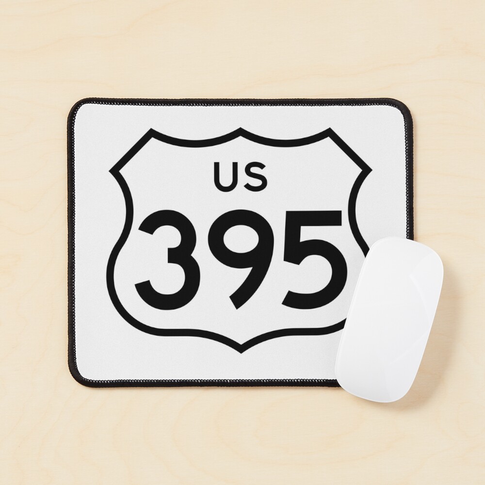 "US 395 highway sign" Sticker for Sale by trafficmediala | Redbubble