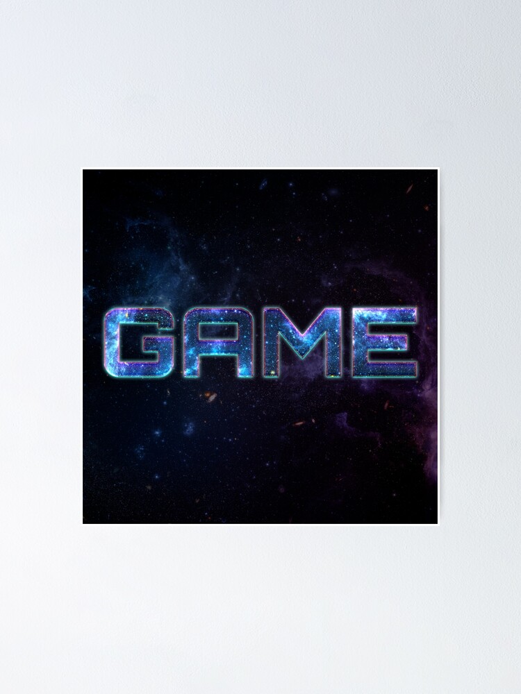 "Gaming logo" Poster for Sale by james-curry | Redbubble