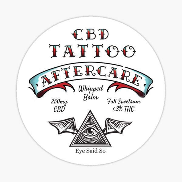 "ESS Tattoo Aftercare" Sticker for Sale by EyeSaidSo | Redbubble