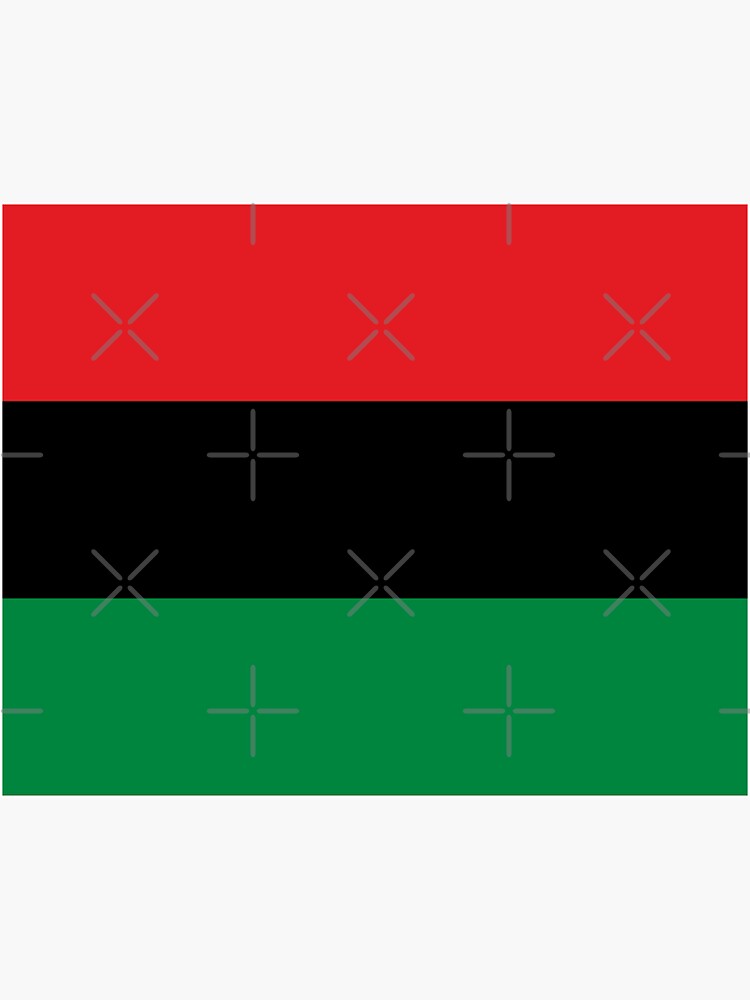 "The African American Flag #2" Sticker for Sale by SalahBlt | Redbubble