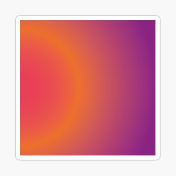 "gradient colors " Sticker for Sale by Coloors | Redbubble