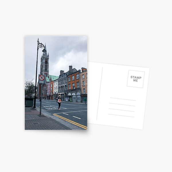 "Walking the Streets of Dublin" Postcard for Sale by Photogenny | Redbubble