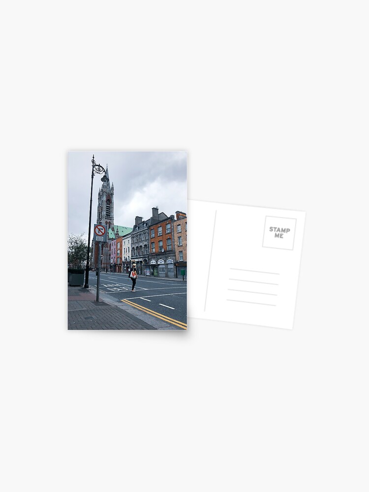 "Walking the Streets of Dublin" Postcard for Sale by Photogenny | Redbubble