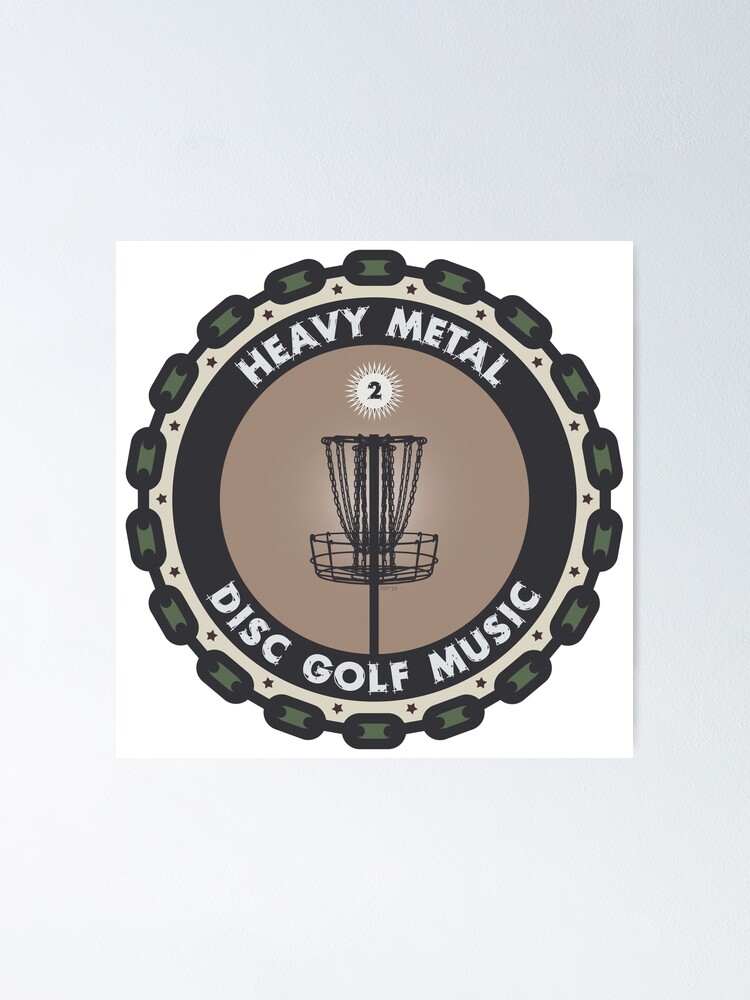 "Disc Golf Chains" Poster for Sale by perkinsdesigns | Redbubble