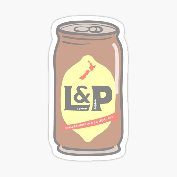 "L&P Can" Sticker for Sale by Jodeanne | Redbubble
