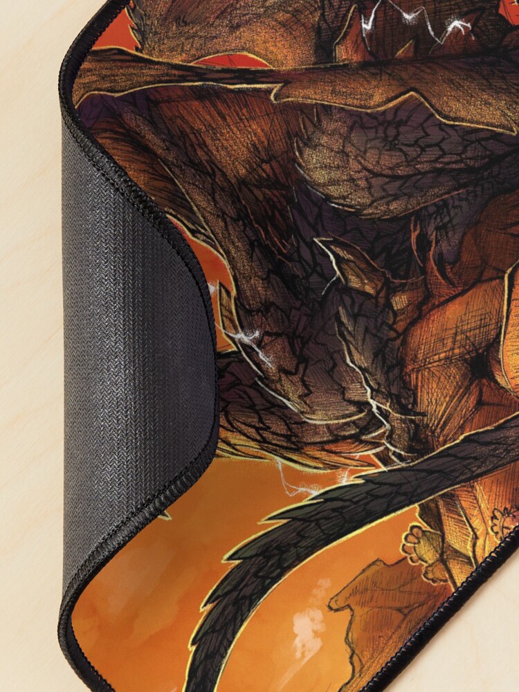 "Blue Dragon" Mouse Pad by IceOfWaterflock | Redbubble