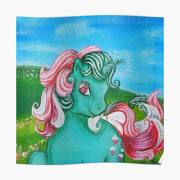 "FIZZY (MY LITTLE PONY) G1" Poster for Sale by Hi-Neptune | Redbubble