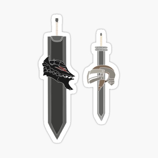 "Swords" Sticker by CherryClode | Redbubble