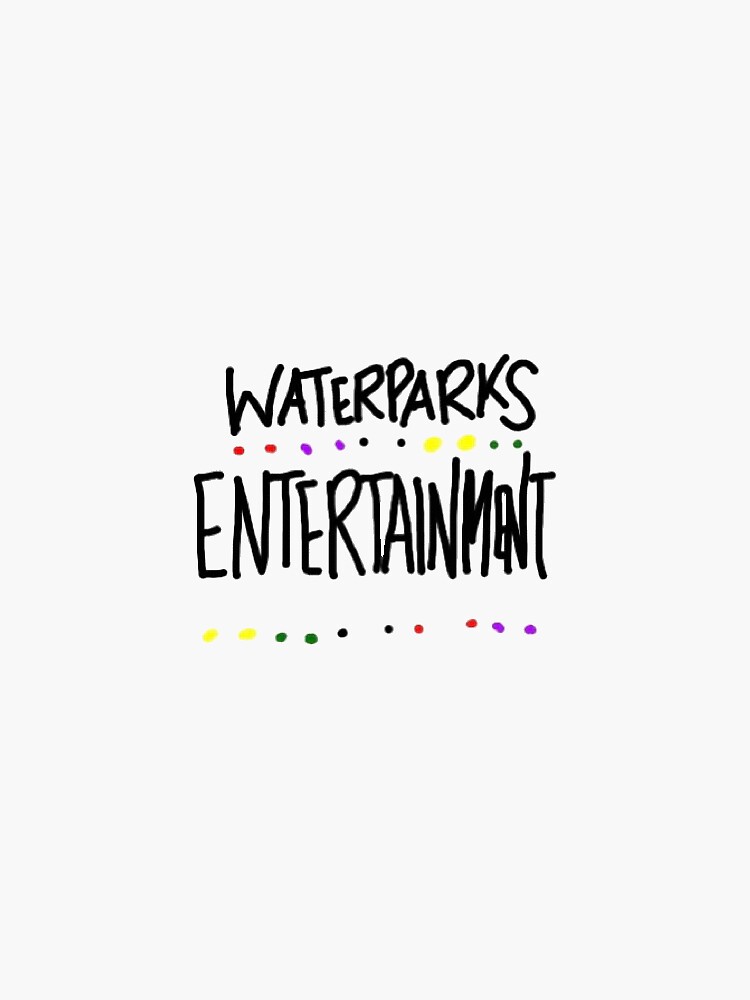 "entertainment " Sticker for Sale by bstollsteimer33 | Redbubble