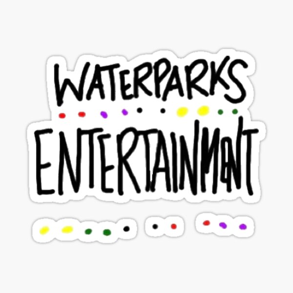 "entertainment " Sticker for Sale by bstollsteimer33 | Redbubble