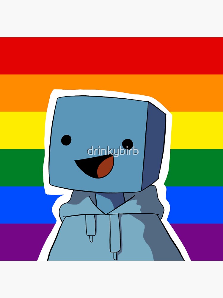 "skeppy pride" Sticker for Sale by drinkybirb | Redbubble