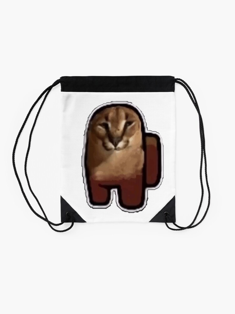 "floppa among us" Drawstring Bag for Sale by AGZOULINES | Redbubble
