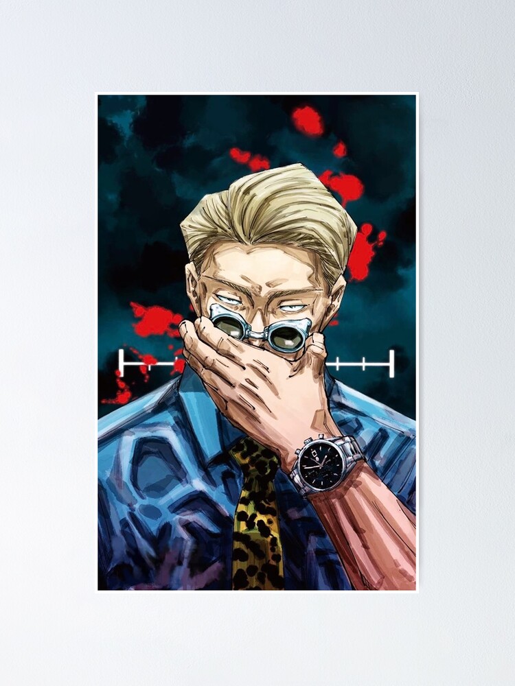 Prints Wall Art Manga Premium Art Print Wall Decor Kento Nanami Jujutsu ...