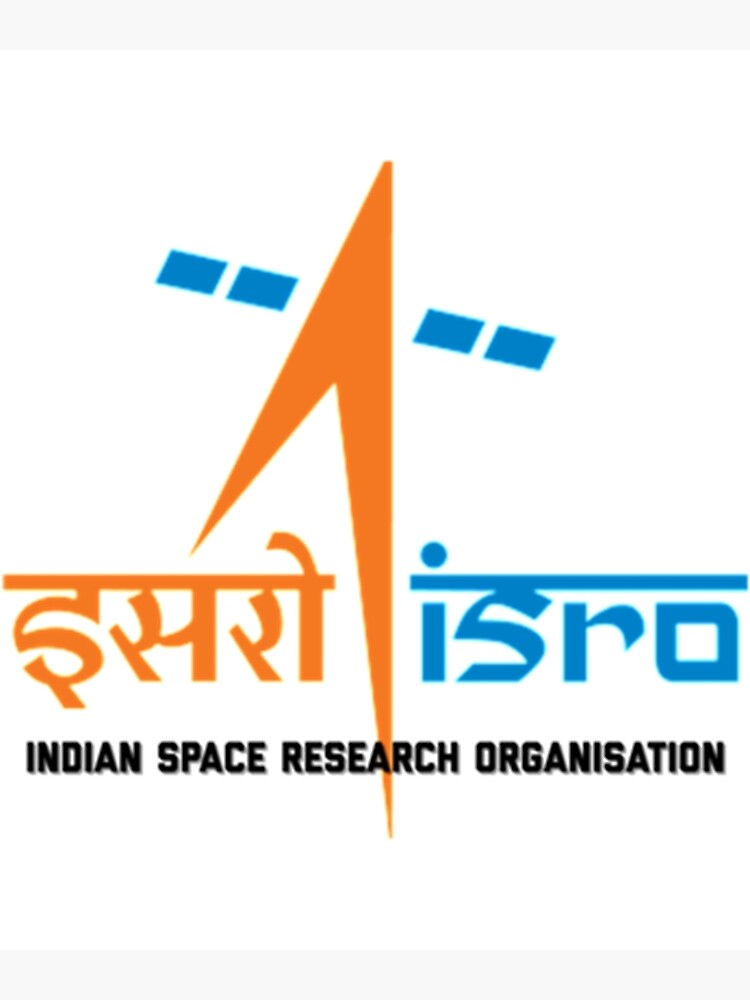 "ISRO (Indian space research organisation) tshirt," Poster for Sale by ...