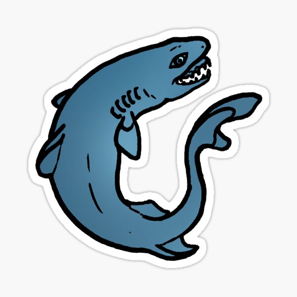 "Viper Dogfish Shark" Sticker for Sale by RaspberryMoon | Redbubble