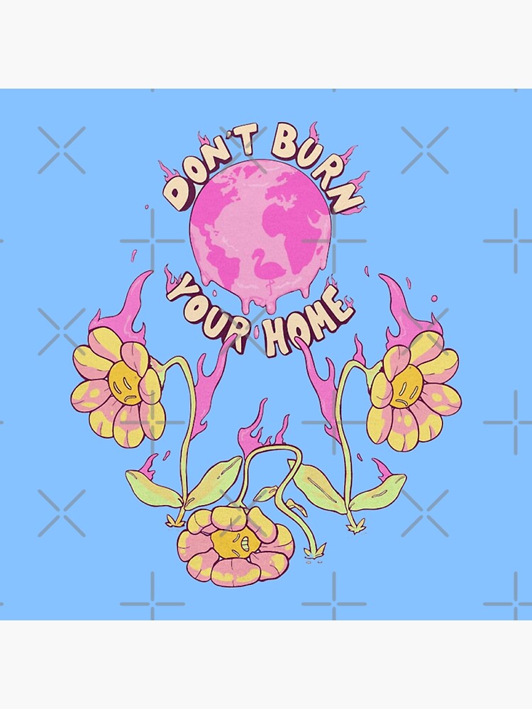 "Don't Burn Your Home Flim Flam" Poster for Sale by UnluckyPanda ...