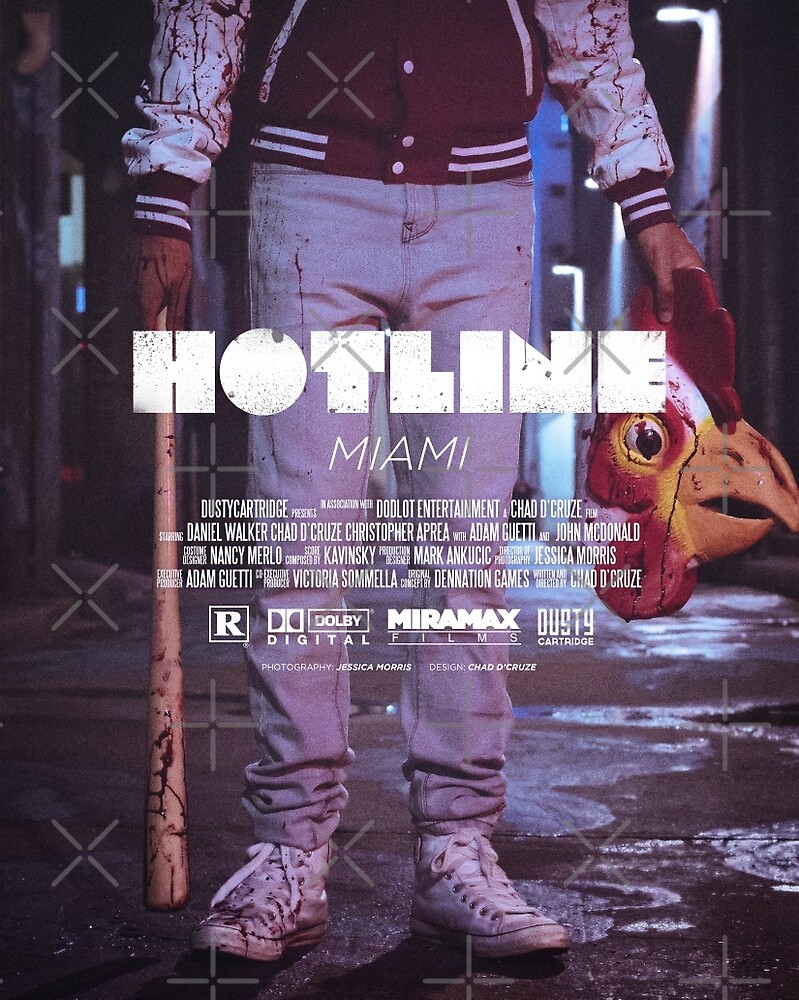 "Hotline Miami: The Movie" by chadzero | Redbubble