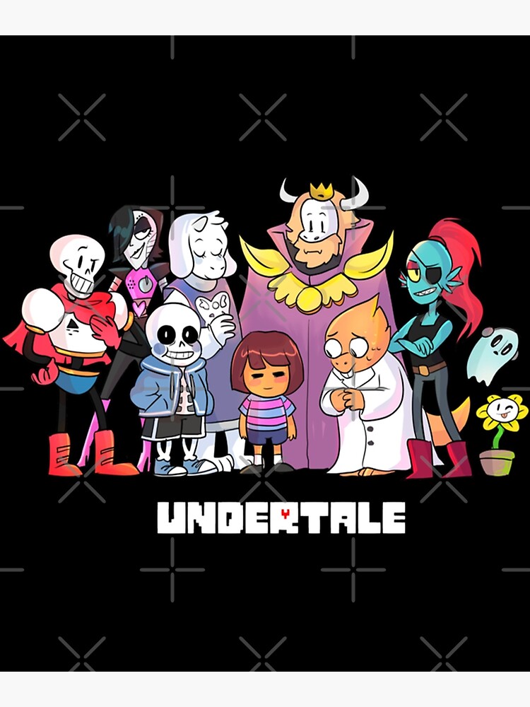 "Graphic Undertale Games Characters Design" Poster by CarrieRafael9 ...