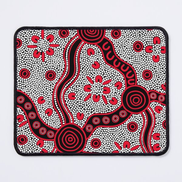 "Authentic Aboriginal Art - Highlands" Mouse Pad for Sale by ...