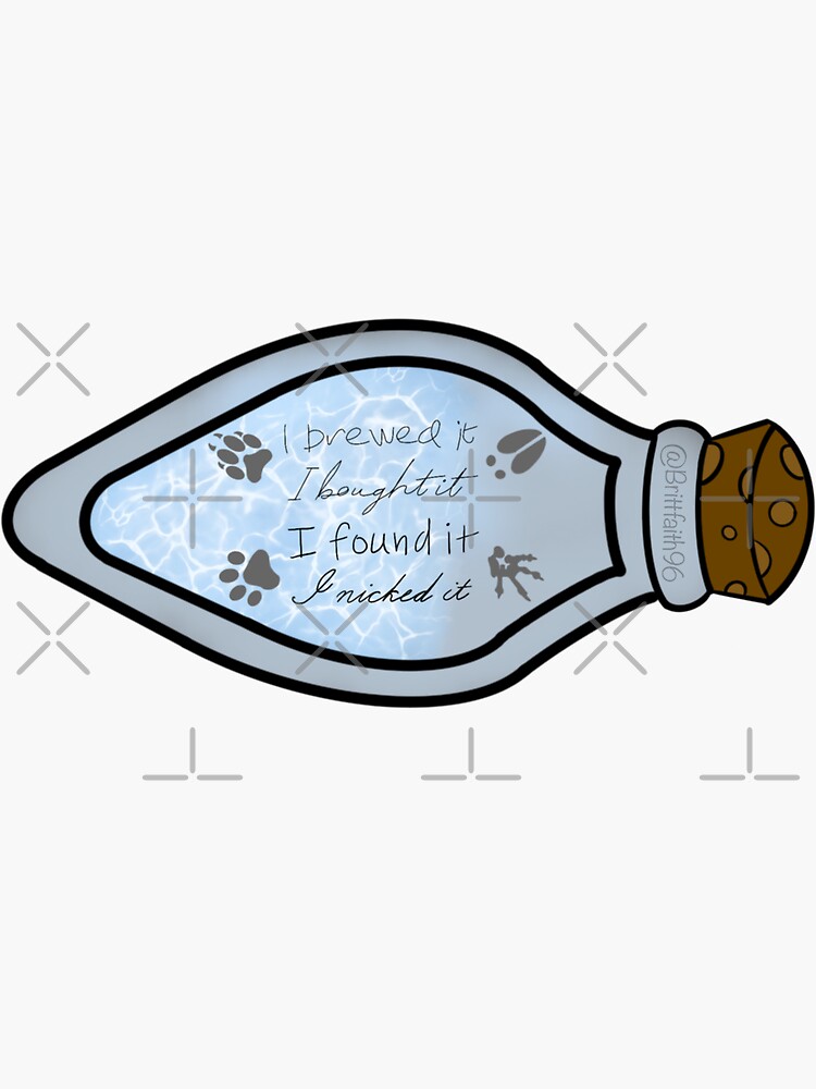 "Veritaserum" Sticker by brittfaith96 | Redbubble