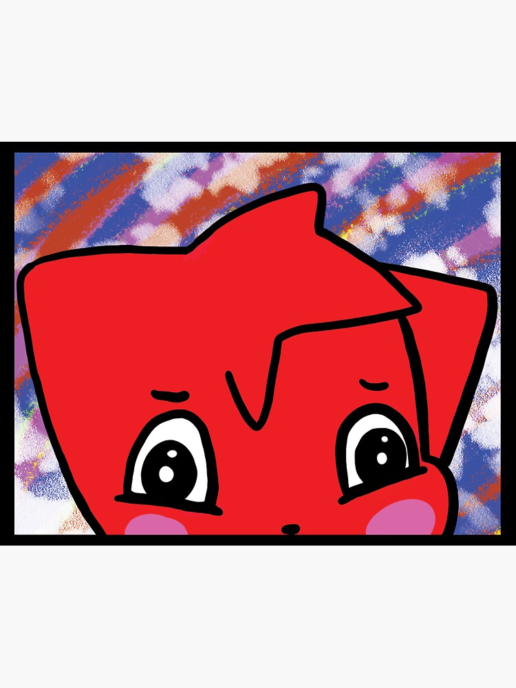 "Peek" Sticker for Sale by Cosmic-Cheddar | Redbubble