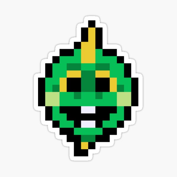 "Pixel Iggy" Sticker by ImpishMATT | Redbubble