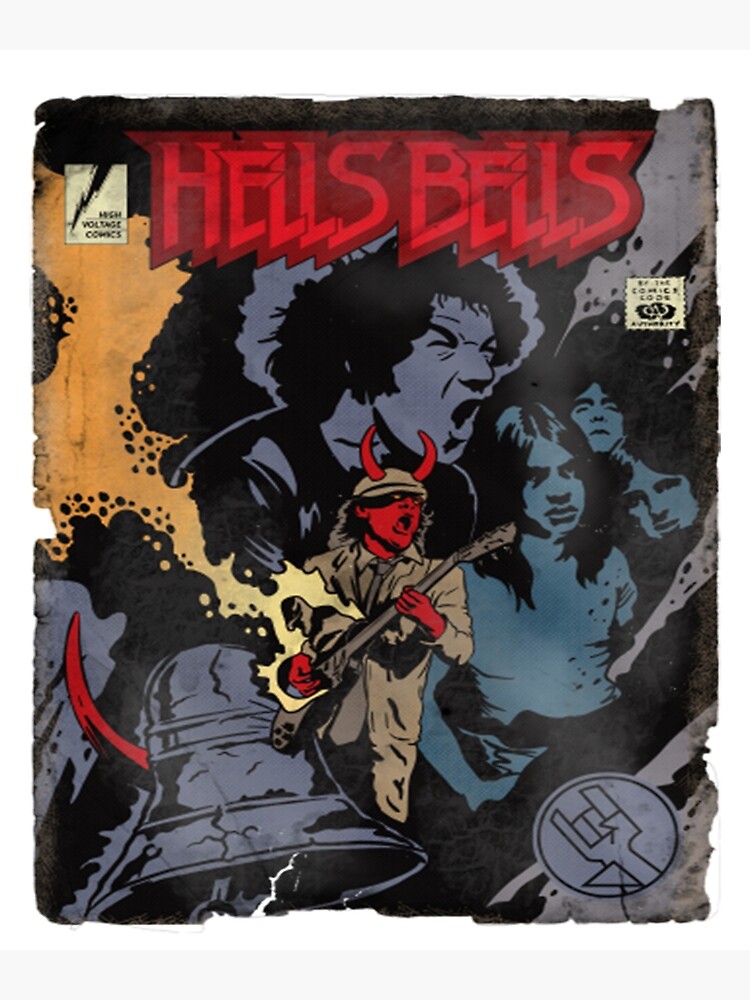 "Hells Bells Comic" Poster for Sale by TomriKante | Redbubble