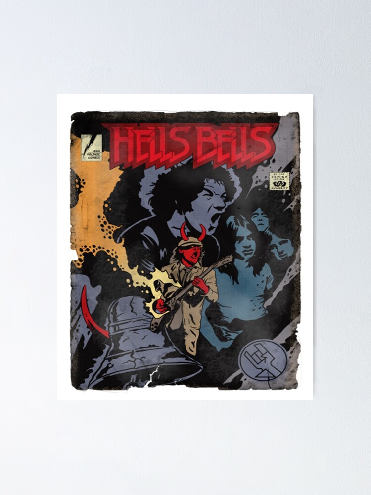"Hells Bells Comic" Poster for Sale by TomriKante | Redbubble
