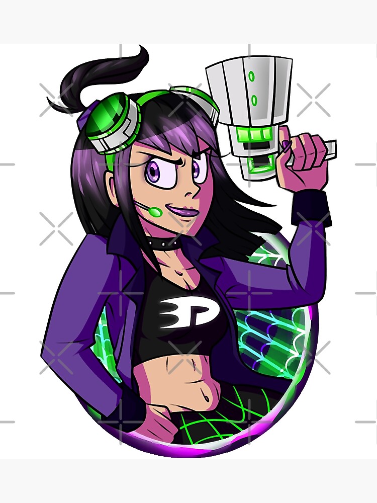 "10 Years Later Sam Manson Danny Phantom " Art Print for Sale by ...