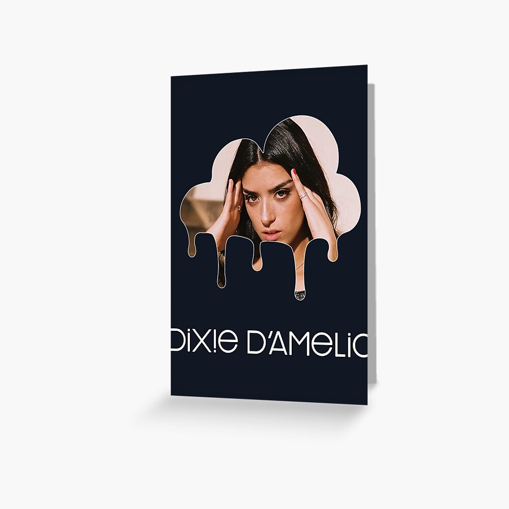 "Dixie D'Amelio Logo 2" Greeting Card by GriffinSmithai | Redbubble