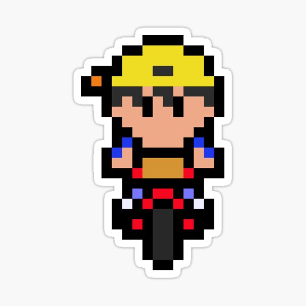 Pegatina «Pixel Paperboy» de ImpishMATT | Redbubble