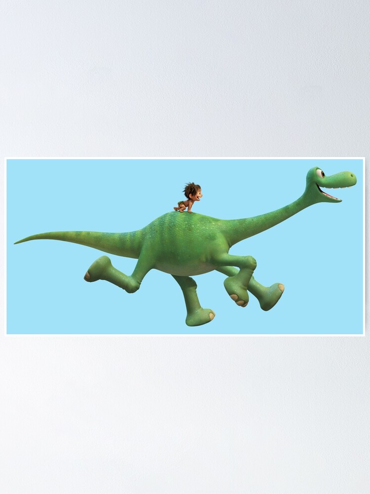 "BIG GREEN DINOSAUR" Poster for Sale by Whisperingwells | Redbubble