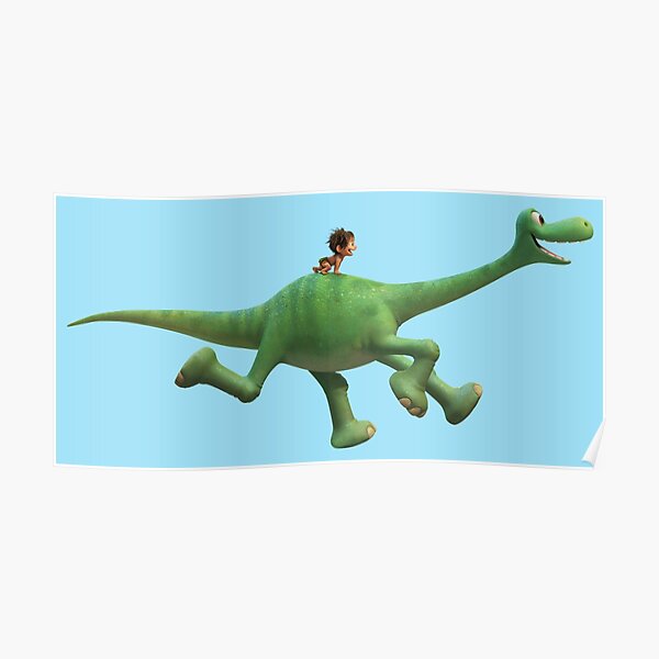 "BIG GREEN DINOSAUR" Poster for Sale by Whisperingwells | Redbubble