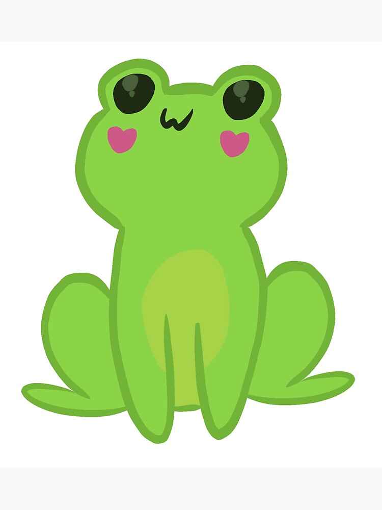 "Fwog" Sticker by uwu-weeb-art | Redbubble