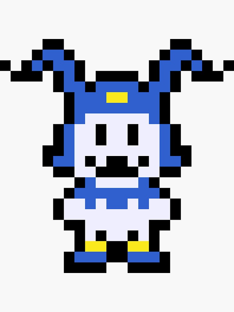 "Pixel Jack Frost" Sticker for Sale by ImpishMATT | Redbubble