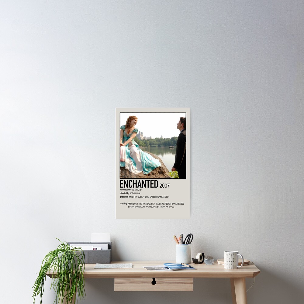 "Enchanted Movie" Poster by Laurenalexc | Redbubble