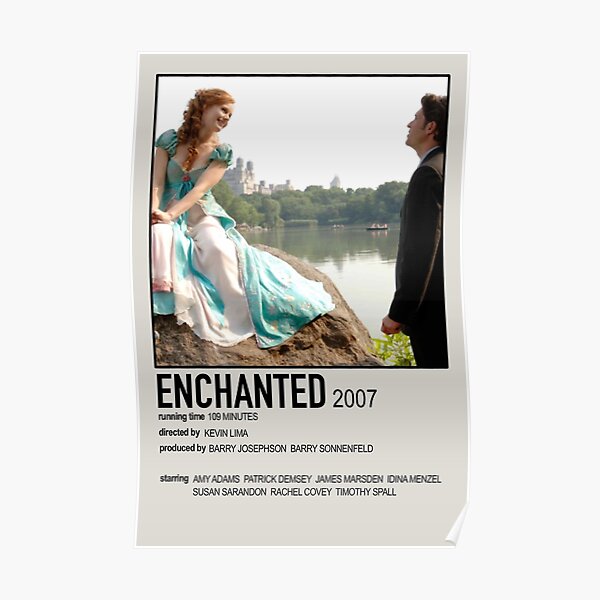 "Enchanted Movie" Poster by Laurenalexc | Redbubble