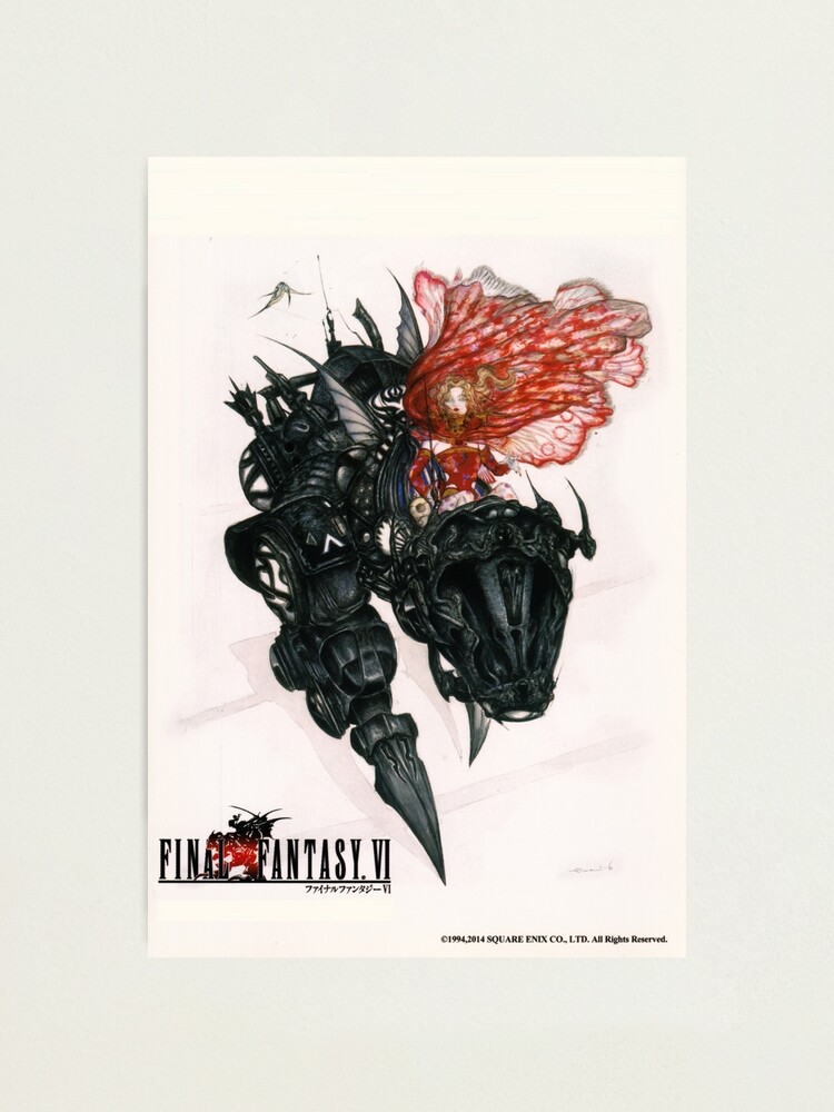 "Final Fantasy 6 Mech - Yoshitaka Amano" Photographic Print by ...