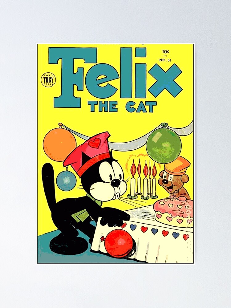"felix the cat " Poster by immazbluezer | Redbubble