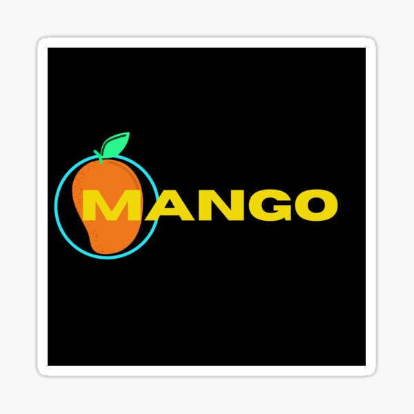 "Mango" Sticker for Sale by Nobelsky | Redbubble