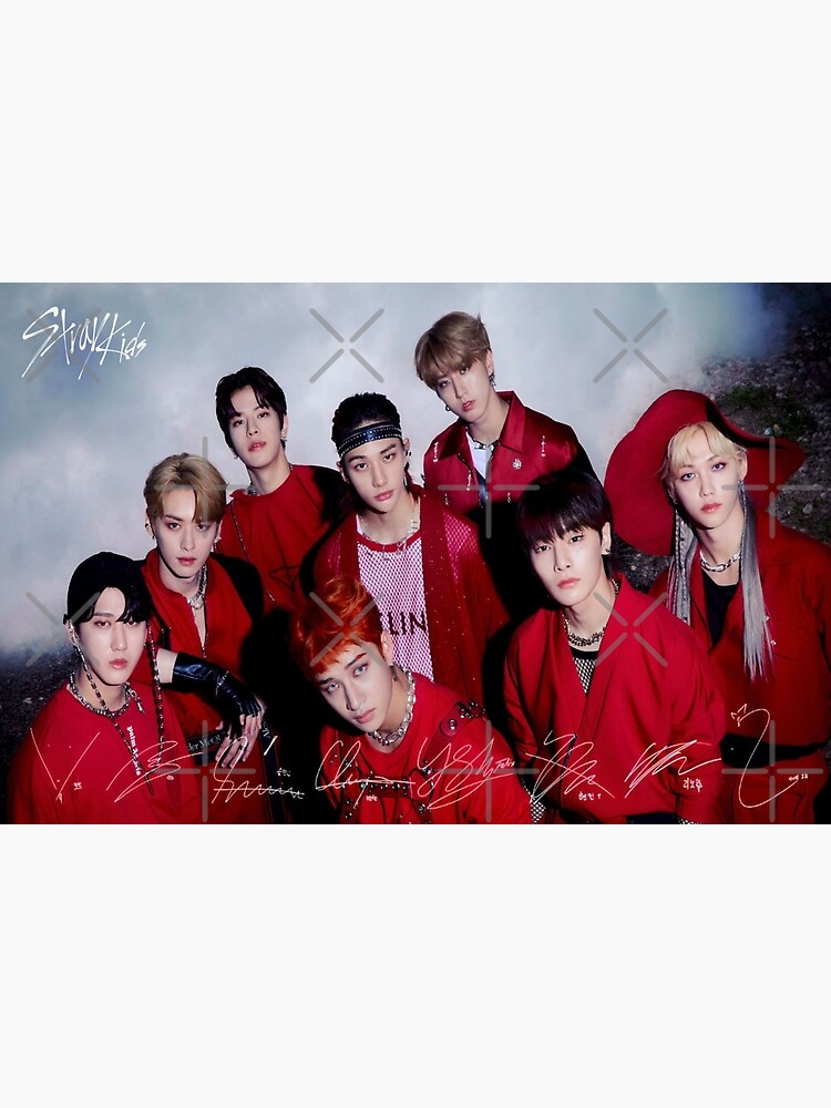 Lámina fotográfica «AUTÓGRAFO DE FIRMA DE STRAY KIDS NOEASY» de ...