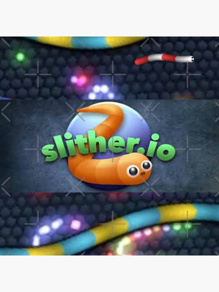 "slither io game" Poster for Sale by berkah-store | Redbubble