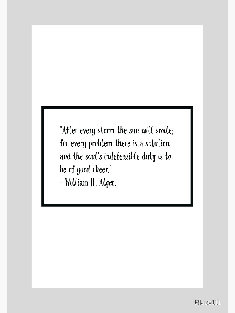 "Every Problem Has A Solution." Poster by Blaze111 | Redbubble