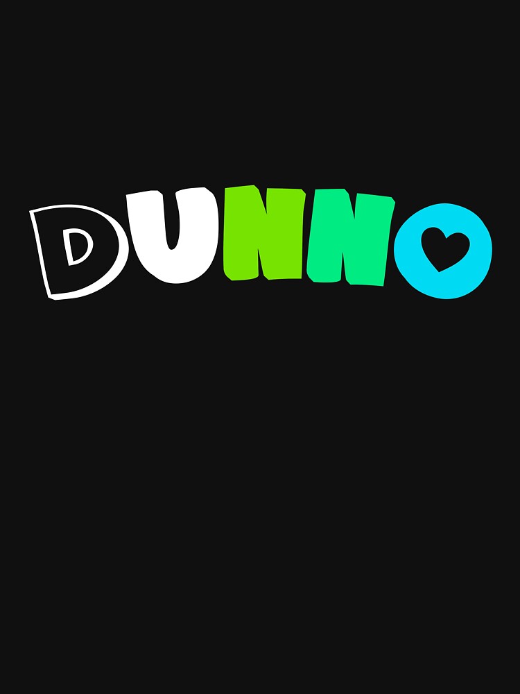 "Dunno (Quoiromantic)" T-shirt for Sale by CaseiSolus | Redbubble ...