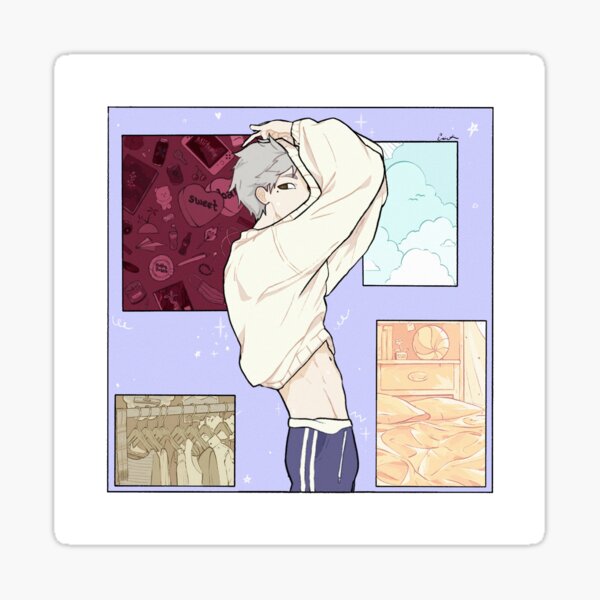 "Haikyuu: Koshi Sugawara" Sticker for Sale by Bloom-drop | Redbubble