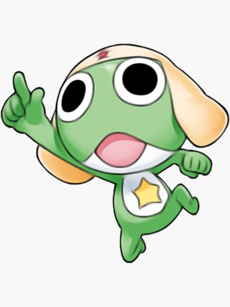 "Srgnt Keroro " Sticker for Sale by Randomstuff2k | Redbubble